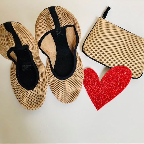 Sidekicks | Shoes | Sidekicksflats That Store In Makeup Like Bag | Poshmark